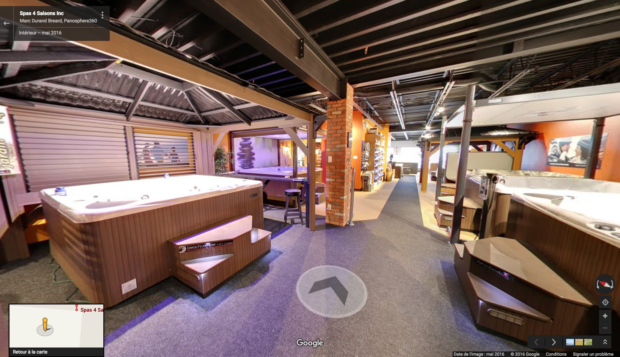 4 Seasons Spas - Panosphere 360 Virtual Tour Montreal